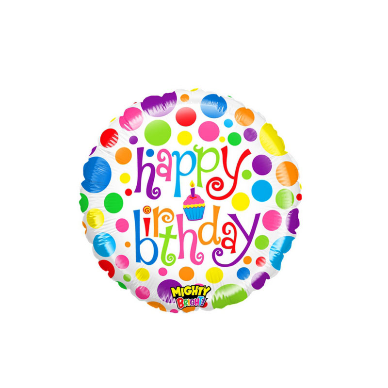 Mighty Bright Colorful Birthday Foil Balloon 21" 1pk - Peci Australia ...