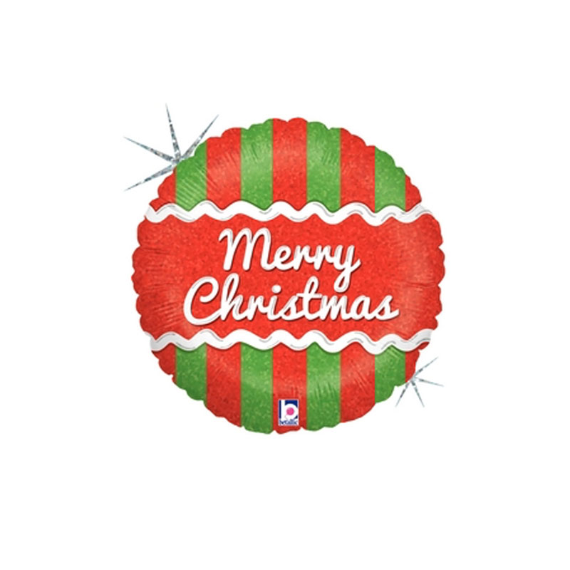 Christmas Icing 18/45cm Round Foil - Peci Australia Pty Ltd