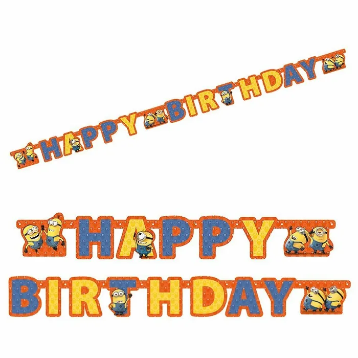 MINIONS PARTY BANNER - Peci Australia Pty Ltd