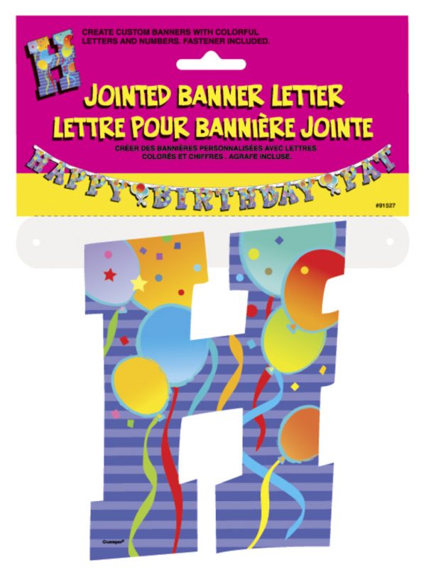 Jointed Banner Letter H - Peci Australia Pty Ltd