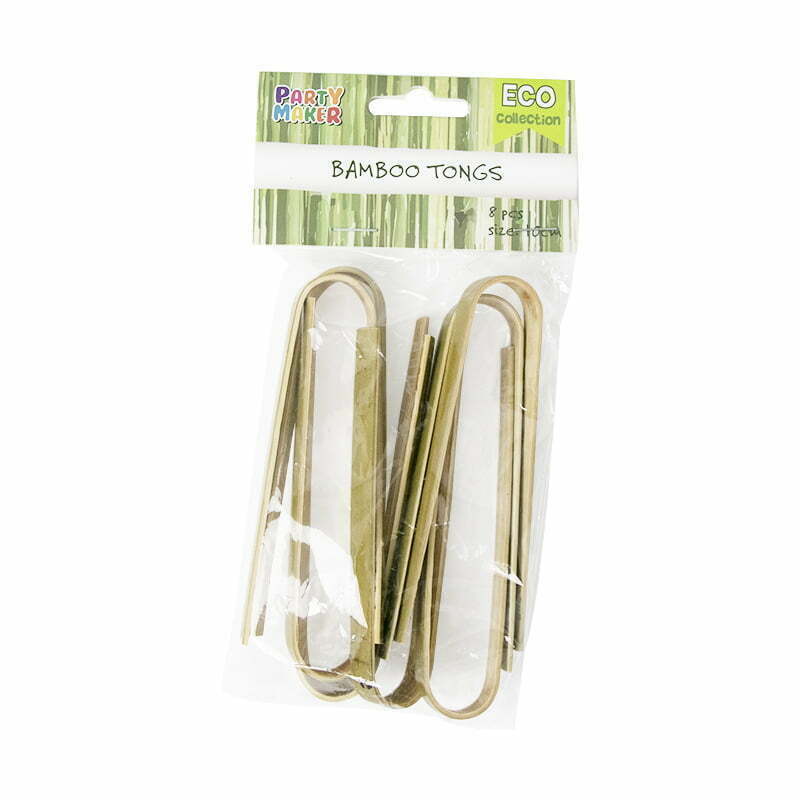 8 BAMBOO TONGS - Peci Australia Pty Ltd
