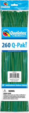 260 Q-PAK GREEN QUALATEX PLAIN LATEX - PACK OF 50 - Peci Australia Pty Ltd