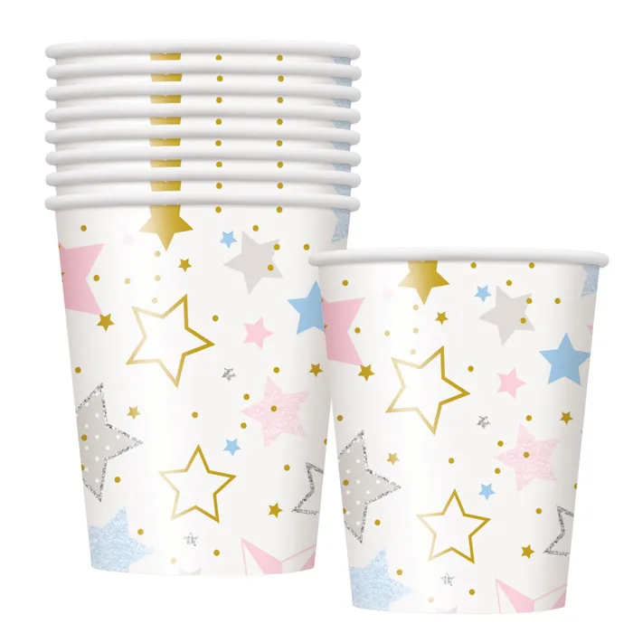 Twinkle Twinkle Little Star Paper Cups (Pack of 8) - Peci Australia Pty Ltd