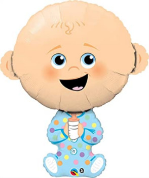 SHAPE FOIL BABY BOY 38" - Peci Australia Pty Ltd